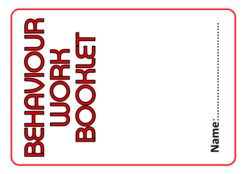 BEHAVIOUR TEACHING RESOURCES ACTIVITIES DISPLAY KEY STAGE 2-4 SEN ...