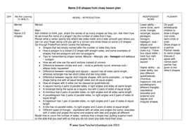 Guess the 2D Shape KS2 Worksheets, Lesson Plans and PowerPoint ...