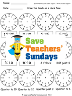 Clock Hands KS2 Worksheets, Lesson Plans and PowerPoint | Teaching ...