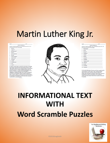 Martin Luther King Jr. | Teaching Resources