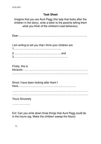 iGCSE Core Paper Letter Writing using formality | Teaching Resources