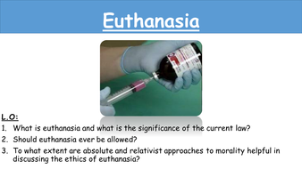 What is Euthanasia? | Teaching Resources