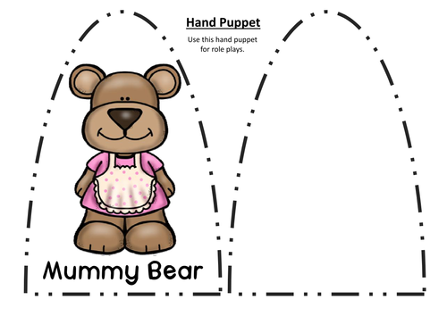 GOLDILOCKS AND THREE BEARS STORY TEACHING RESOURCES EYFS KS 1-2 ...