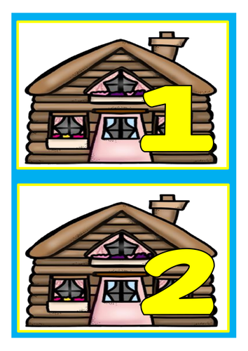 GOLDILOCKS AND THREE BEARS STORY TEACHING RESOURCES EYFS KS 1-2 ...