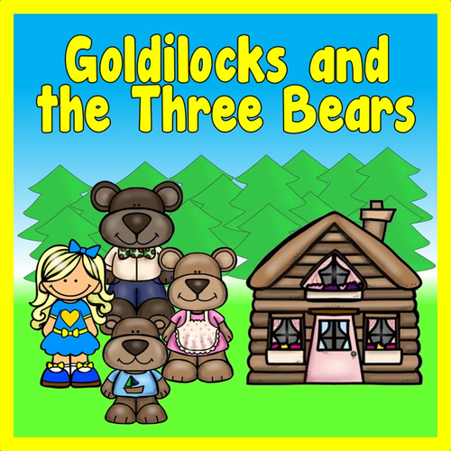GOLDILOCKS AND THREE BEARS STORY TEACHING RESOURCES EYFS KS 1-2 ...