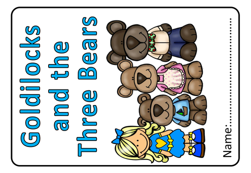 GOLDILOCKS AND THREE BEARS STORY TEACHING RESOURCES EYFS KS 1-2 ...