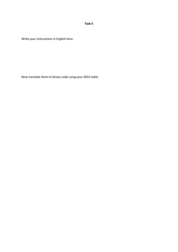 Year 8 Computing and Data Representation | Teaching Resources