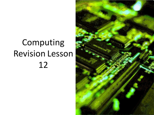 Year 8 Computing and Data Representation | Teaching Resources