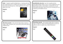 New and Smart Materials lesson and resources | Teaching Resources