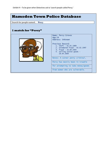 Murder Mystery Investigation! | Teaching Resources