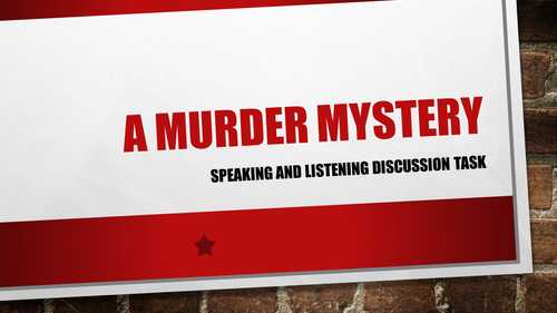 Murder Mystery Investigation! | Teaching Resources