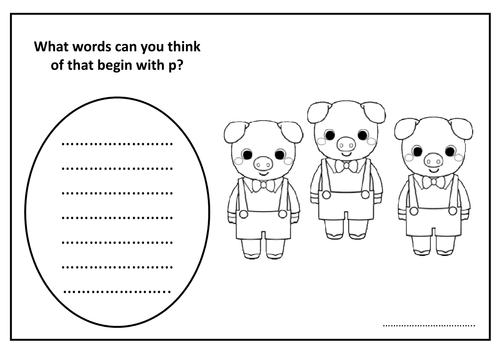THREE LITTLE PIGS STORY TEACHING RESOURCES EYFS KS 1-2 ENGLISH LITERACY ...