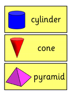 Introducing 2D and 3D Shape Resource Bundle by jessplex | Teaching ...