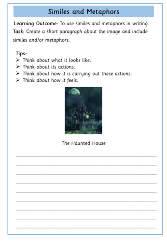 Similes and Metaphors | Teaching Resources