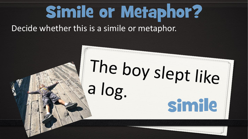Similes and Metaphors | Teaching Resources