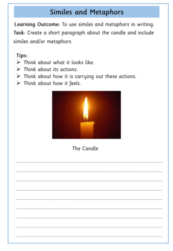 Similes and Metaphors | Teaching Resources