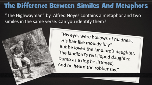 Similes, Metaphors, Personification and Alliteration | Teaching Resources