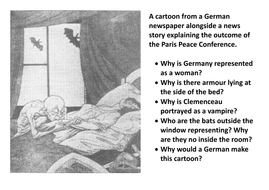 Treaty of Versailles source analysis lesson by Liamb123 - Teaching ...