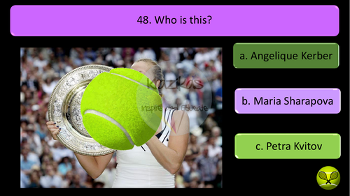 Wimbledon / Tennis Quiz | Teaching Resources