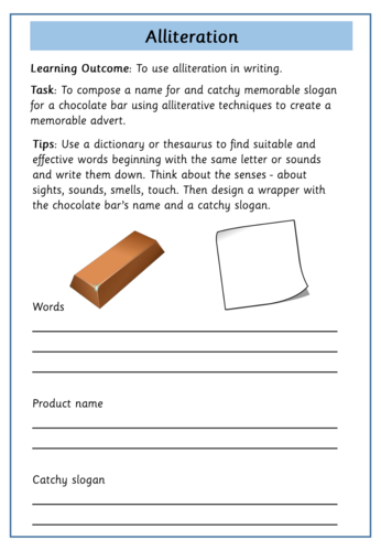 Personification, Alliteration, Similes and Metaphors 47 Worksheets ...