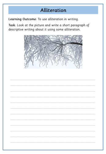 Personification, Alliteration, Similes and Metaphors | Teaching Resources