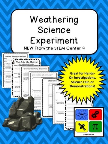 Weathering of Rocks Lab | Teaching Resources
