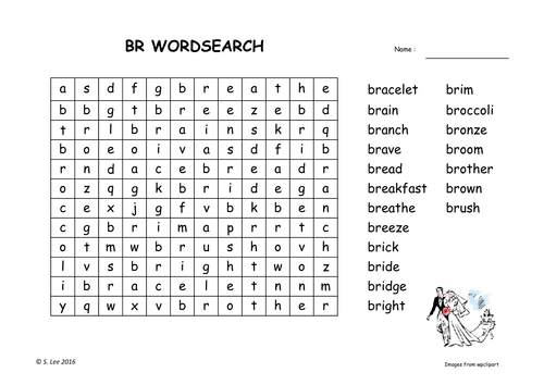 BR Blends worksheets | Teaching Resources
