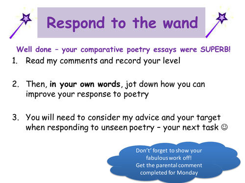 Outstanding Poetry Lesson - Introduction to Poetry | Teaching Resources