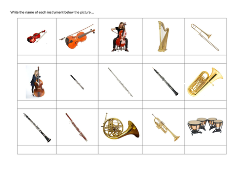The Orchestra KS2 Music Scheme of Work/Topic by b0603832 - Teaching ...