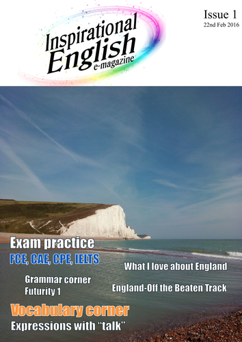 e-magazine "Inspirational English" issue 1 | Teaching Resources