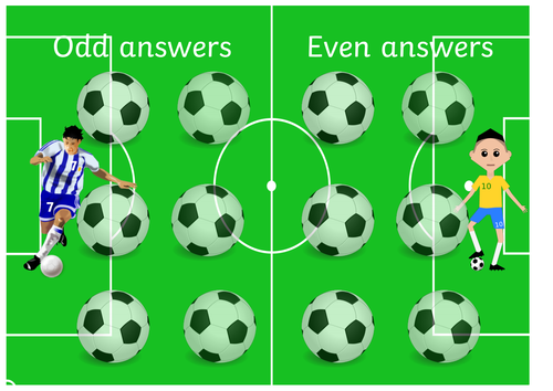 double and halving game to 24... euro2016 Foot ball Year 1 Year 2 Maths ...