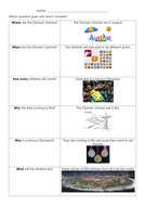 Olympic Games / Paralympic Games Rio 2016 - Comprehension (11 pages ...