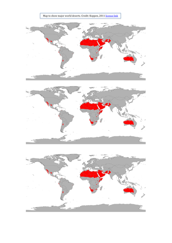 Biogeography/ Ecosystems KS3 lesson- how are animals adapted to life in ...