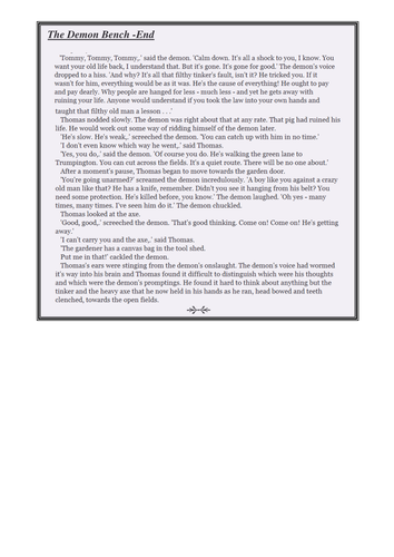 Horror writing Unit | Teaching Resources