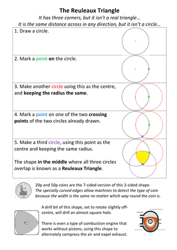 Mathematical Construction bundled resources (for compass & protractor ...