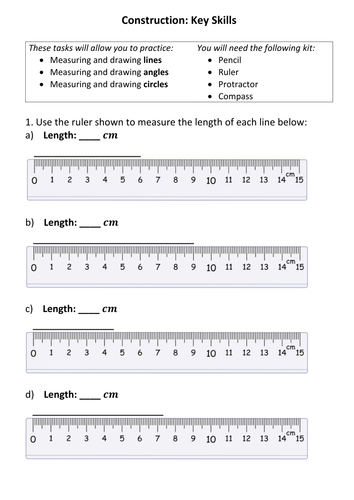 Mathematical Construction bundled resources (for compass & protractor ...