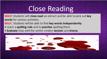 Dracula Extract Lesson | Teaching Resources