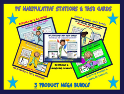 PE Manipulative Stations and Task Cards- “Mega Bundle” | Teaching Resources