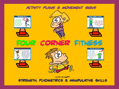 PE Activities: “Four Corner Fitness”- Strength, Plyometrics and ...