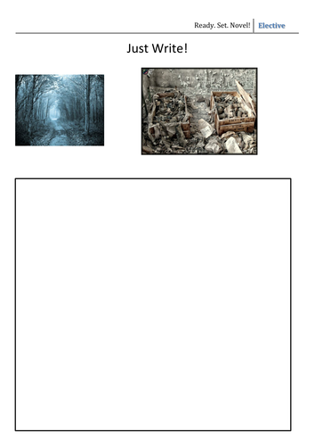 Creative Writing workshop #4 - creating effective settings | Teaching ...