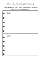 Charlie and the Chocolate Factory worksheets, display materials ...