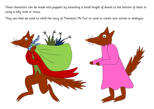 Fantastic Mr Fox teaching pack- worksheets, activities, display ...