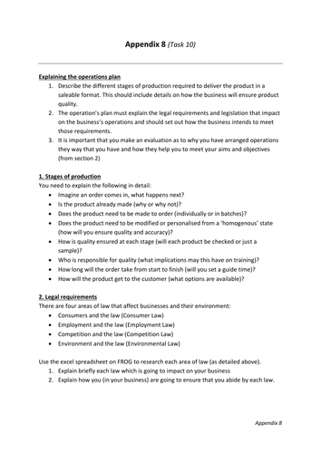 Applied Business BS08 Assignment & Resources | Teaching Resources