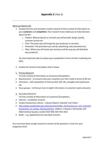 Applied Business BS08 Assignment & Resources | Teaching Resources