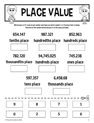 Back to School Interactive No Prep Printables - Fifth Grade | Teaching ...