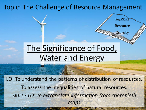 GCSE Geography Resource Management | Teaching Resources