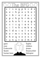 The BFG teaching pack- worksheets, activities, display materials, quiz ...