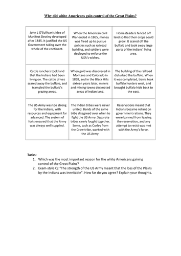 American West | Teaching Resources