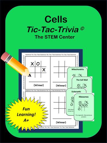 Science Tic Tac Trivia Game Bundle | Teaching Resources