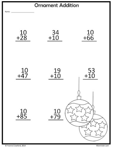 Christmas NO PREP Printables - Second Grade Common Core Math and ...
